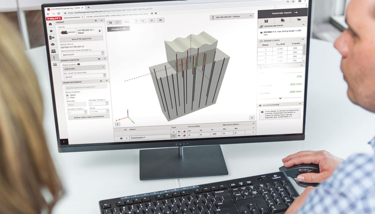 Post-installed Rebar Design - Hilti USA