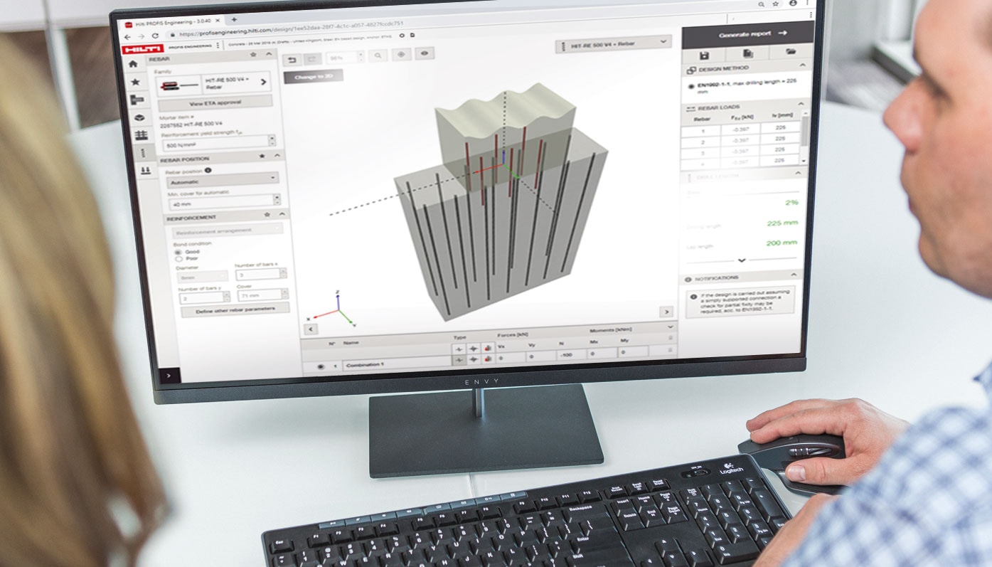 Post-installed Rebar Design - Hilti USA