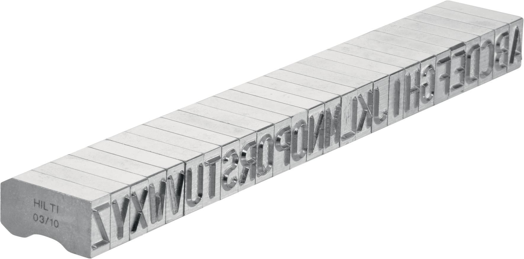 X-MC S 8/10 Steel marking stamps - Accessories for direct fastening ...