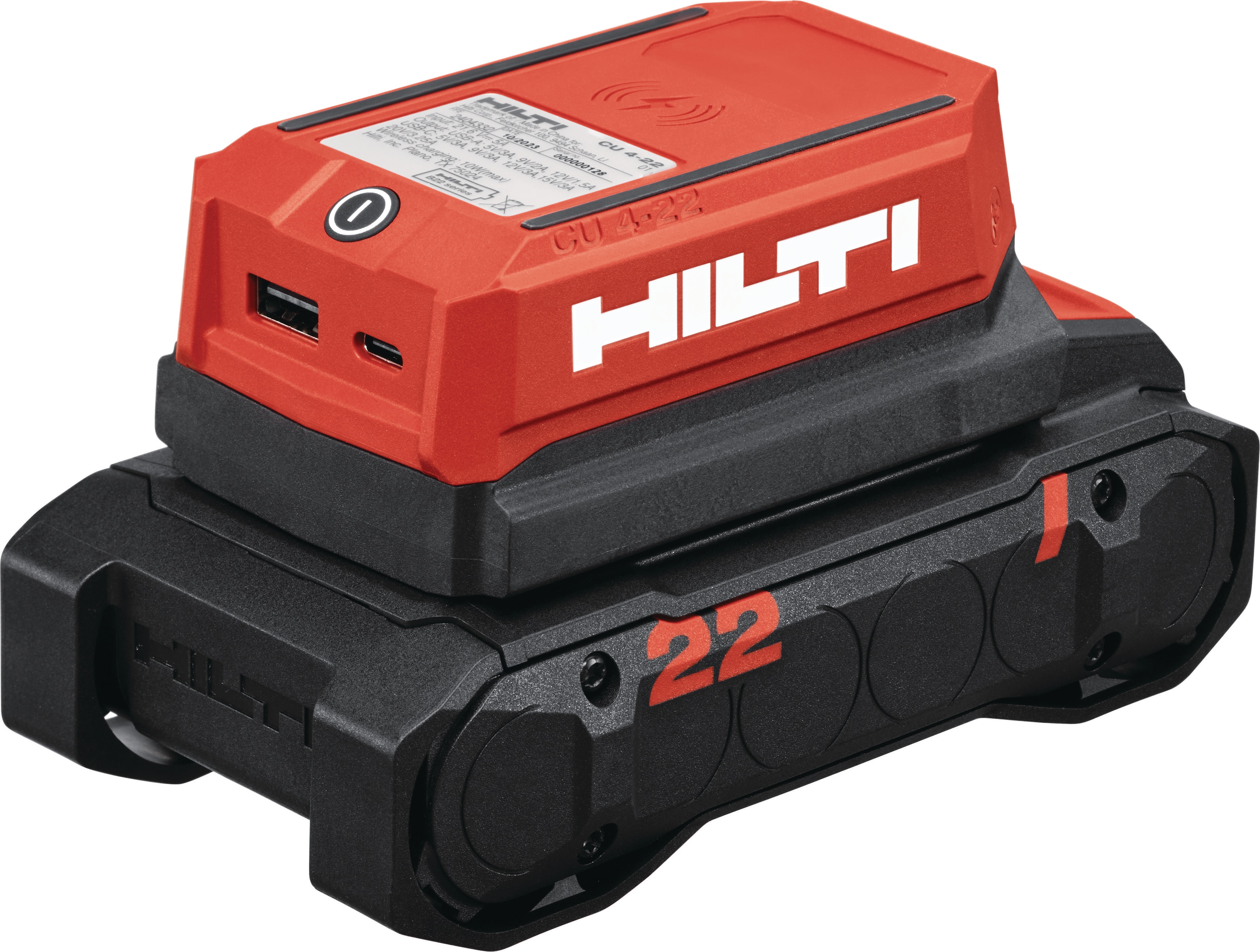 CU 4-22 USB Charger adapter - Accessories for batteries, chargers and power stations - Hilti USA
