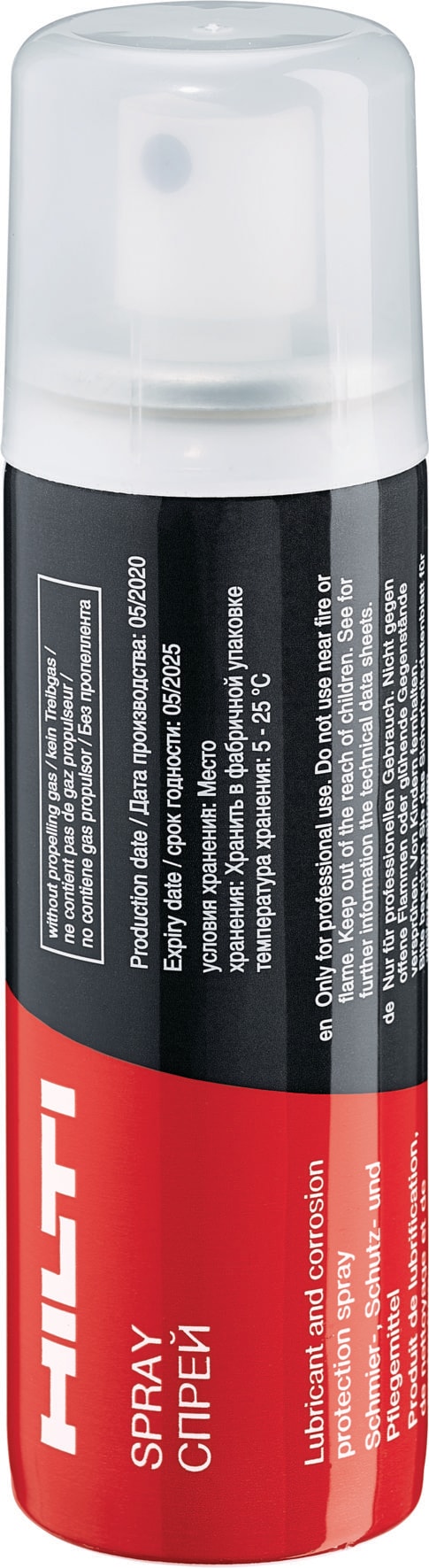 Spray lubricant 60 ml - Accessories for direct fastening - Hilti USA