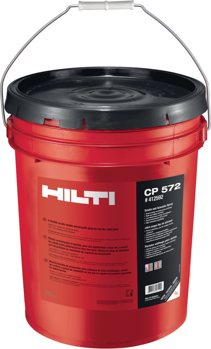CP-572 Smoke and acoustic spray - Sealants, sprays and coatings - Hilti USA