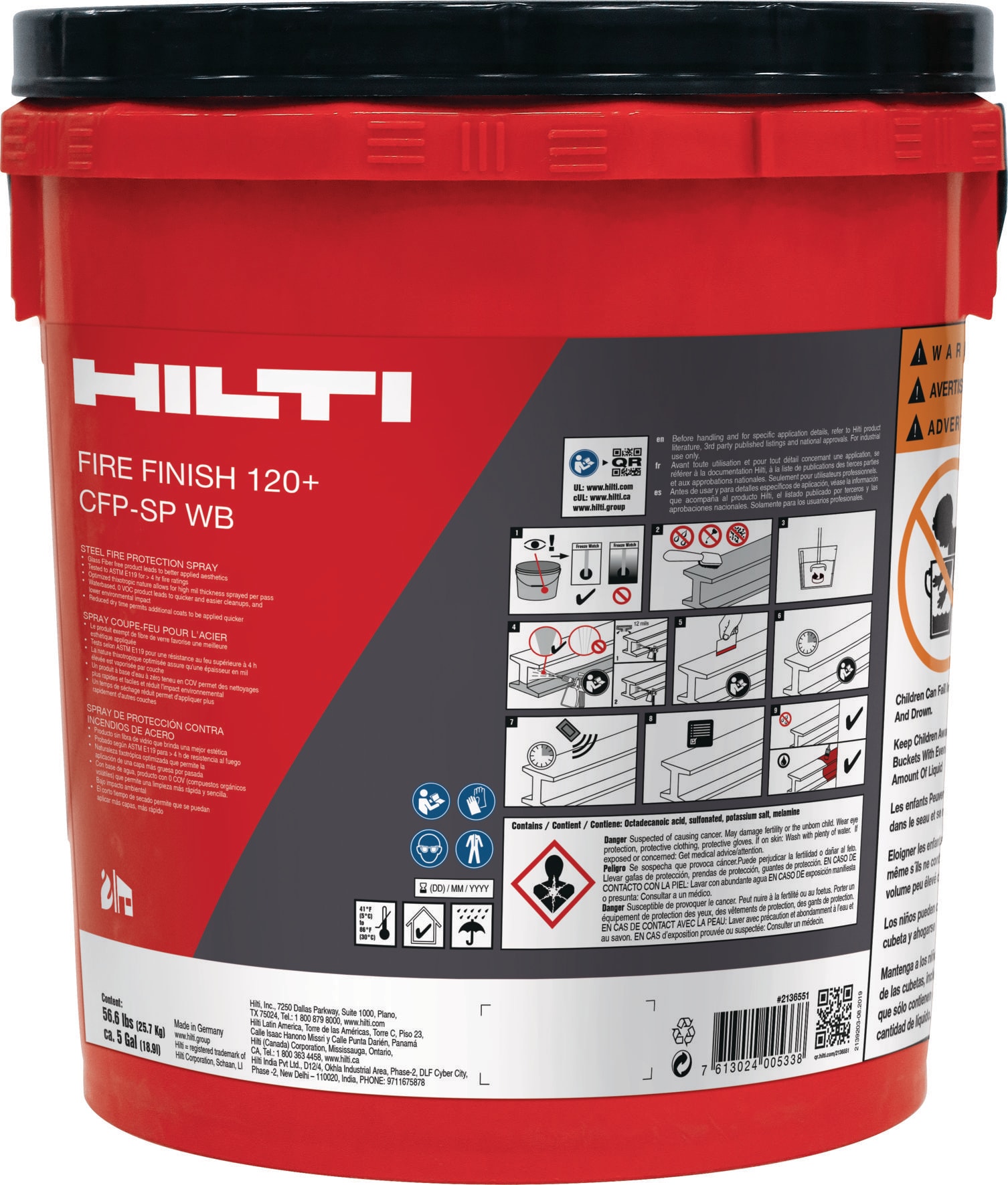 Fire Finish 120+ CFP-SP Steel protection spray - Intumescent coatings ...